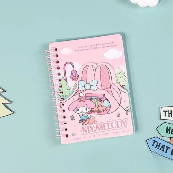 Office | My Melody Camping Series Mini Notebook | Poshmark